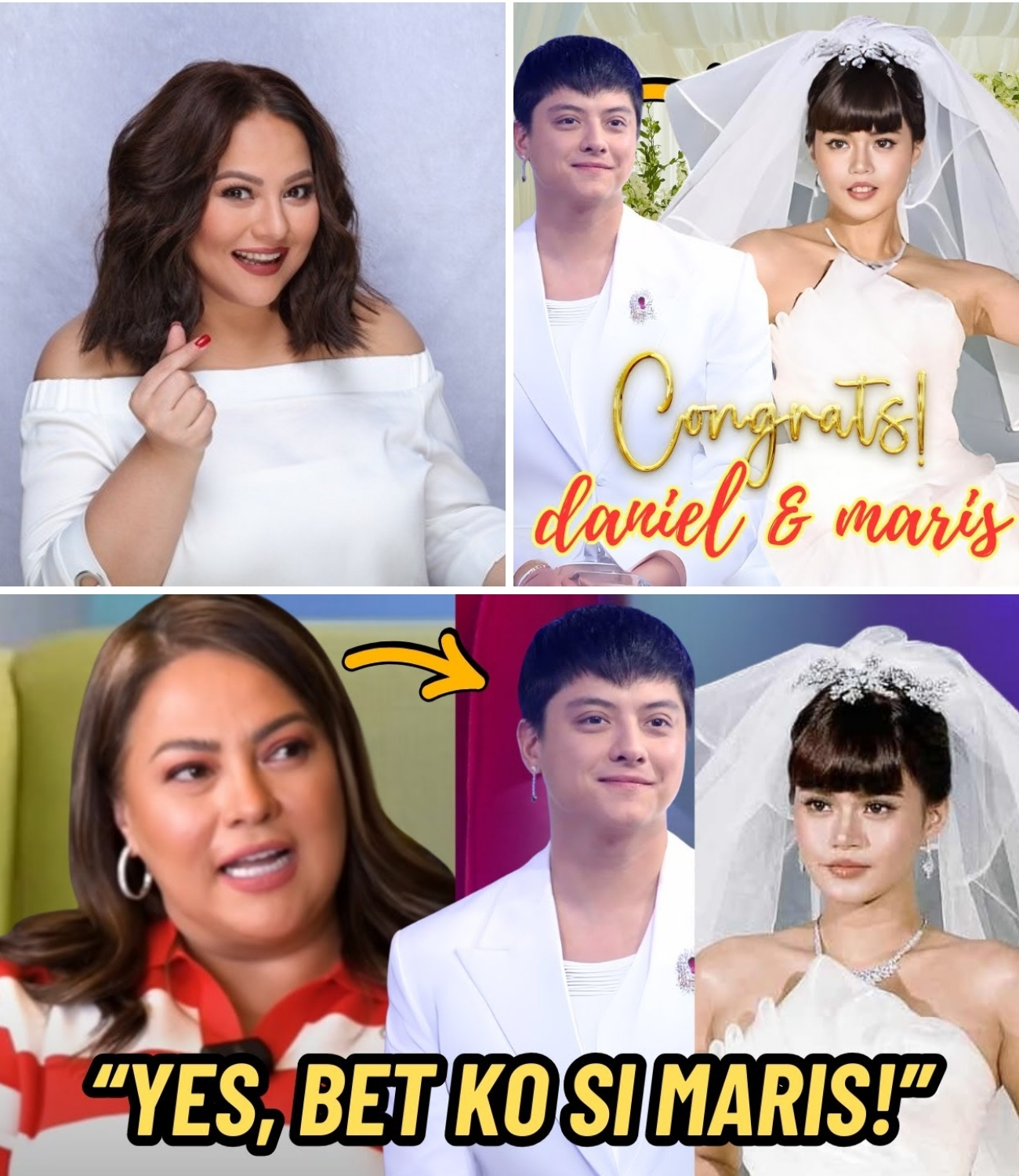 Karla Estrada, handa na bang magdiwang ng kasal nina Daniel at Maris ...
