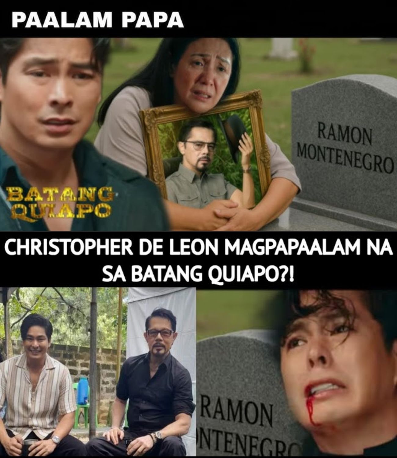 SH0CKING NEWS! BIGLANG PAGLISAN NI CHRISTOPHER DE LEON SA BATANG QUIAPO — ANG TUNAY NA DAHILAN ...