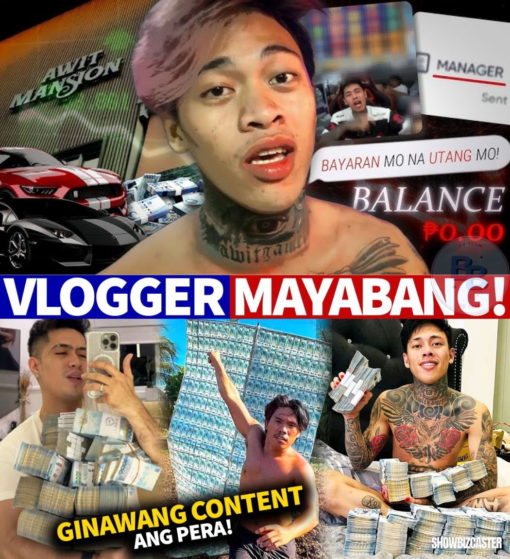 HINDI NA TULOY ANG AWIT NG KAYAMANAN: Milyonaryong Vlogger, nilubog sa utang matapos isugal ang ...