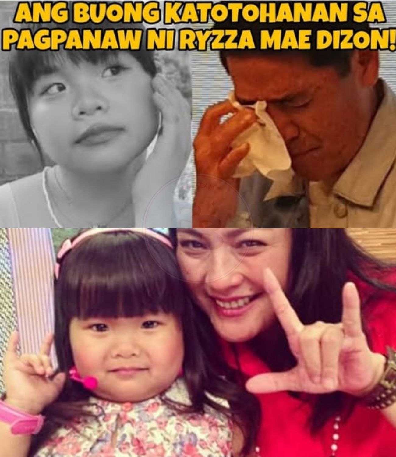 RYZZA MAE DIZON IN TEARS! 😢 Child Star Reveals the Heartbreaking Struggles She Hid Behind the ...