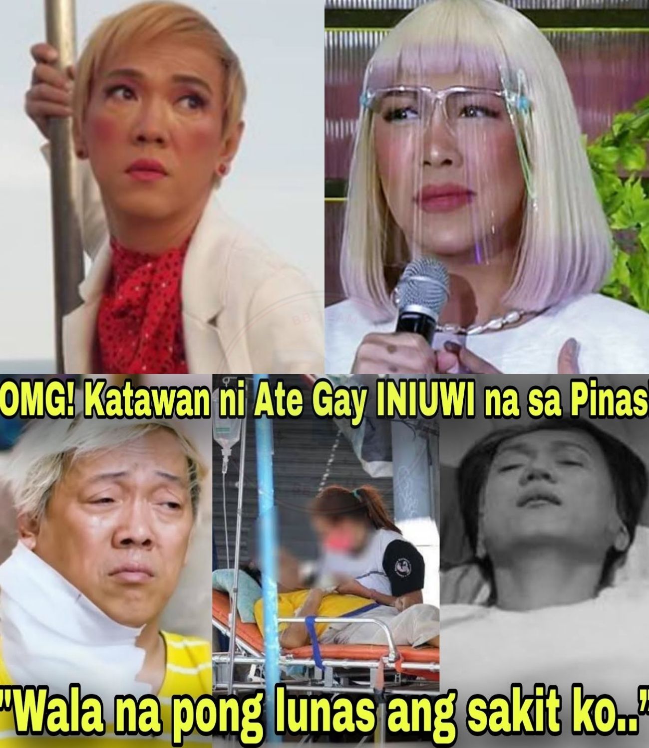 NAKAKAAWA! Ate Gay KRITIKAL na ang Lagay sa Ospital! Vice Ganda, Hindi Nasikmura ang Nangyari ...
