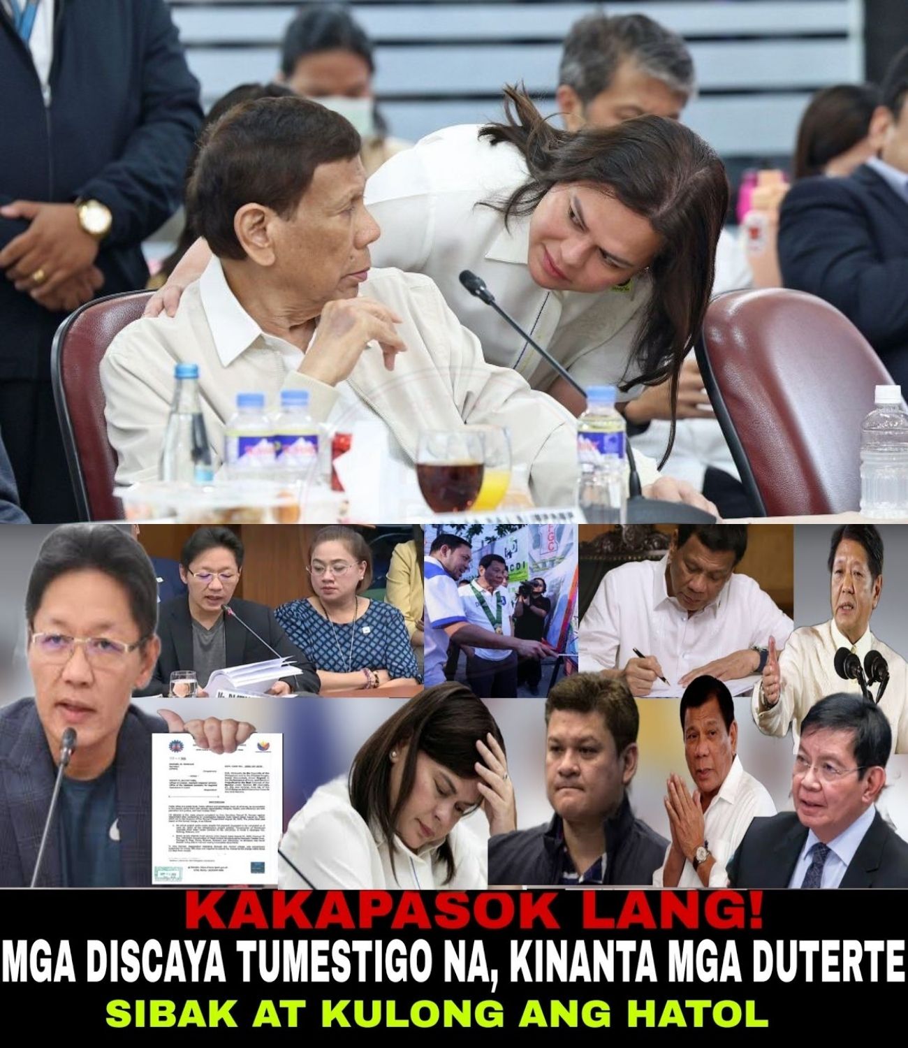 KAKAPASOK LANG! DIGONG, SARAH DUTERTE AT POLONG DUTERTE YARI NA ...