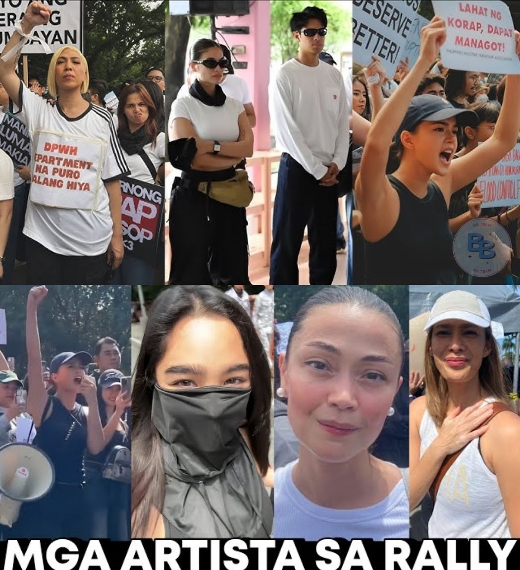 Celebrities Storm Luneta in Fiery Showdown: Maris Racal, Andrea ...