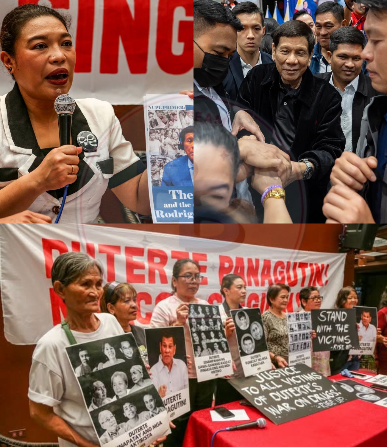 . Karapatan-led press conference after ICC delays Duterte charges ...