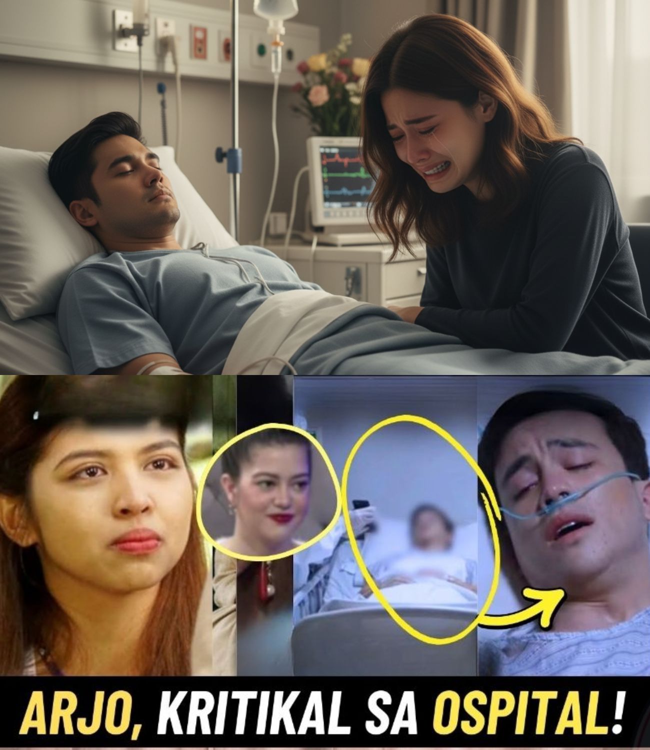 SHOCKING DEVELOPMENT: Arjo Atayde INNA-IS SA HOSPITAL dahil sa mga ...