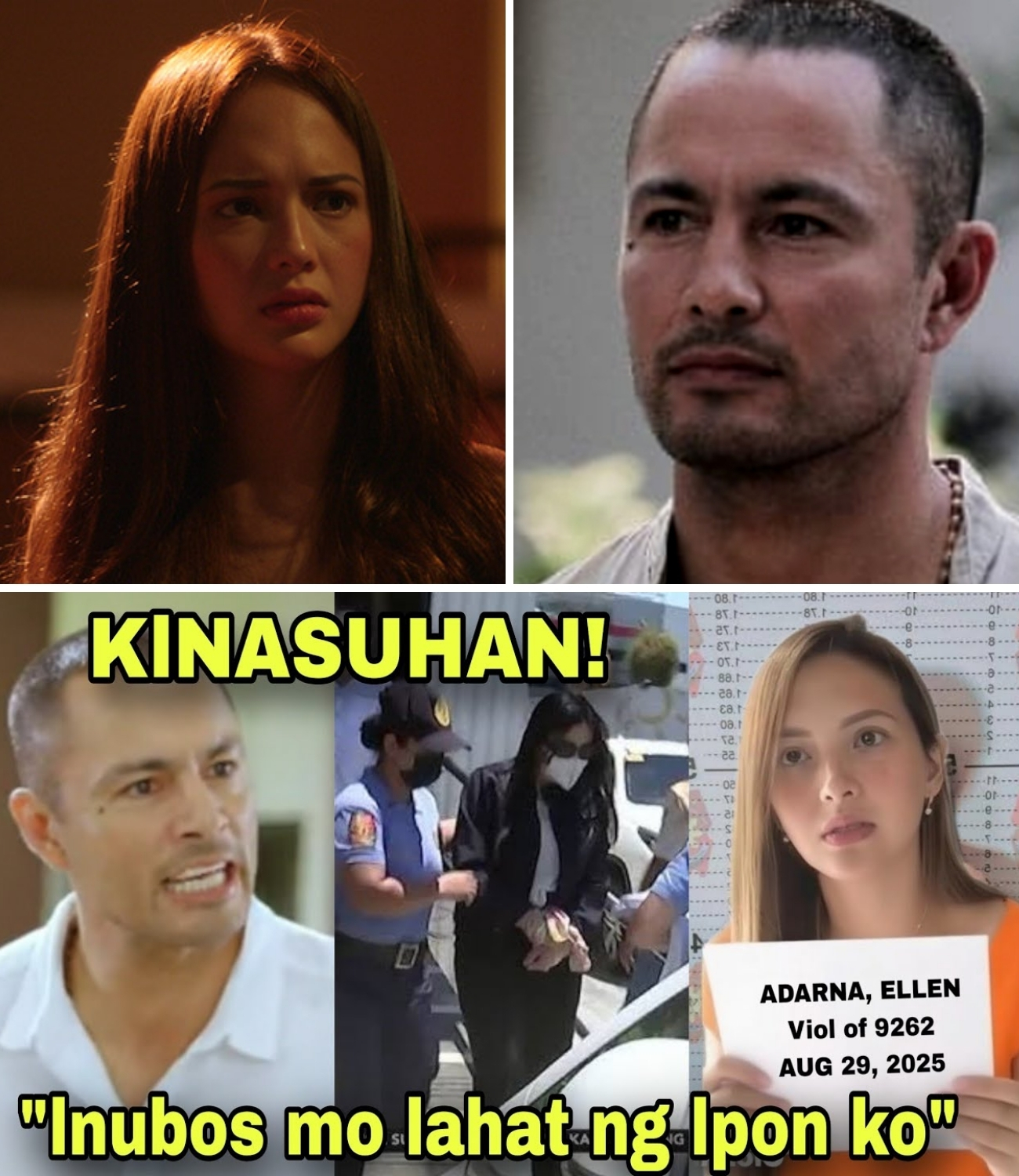 🚨Ellen Adarna dinampot ng mga pulis matapos isumbong ni Derek Ramsay ...
