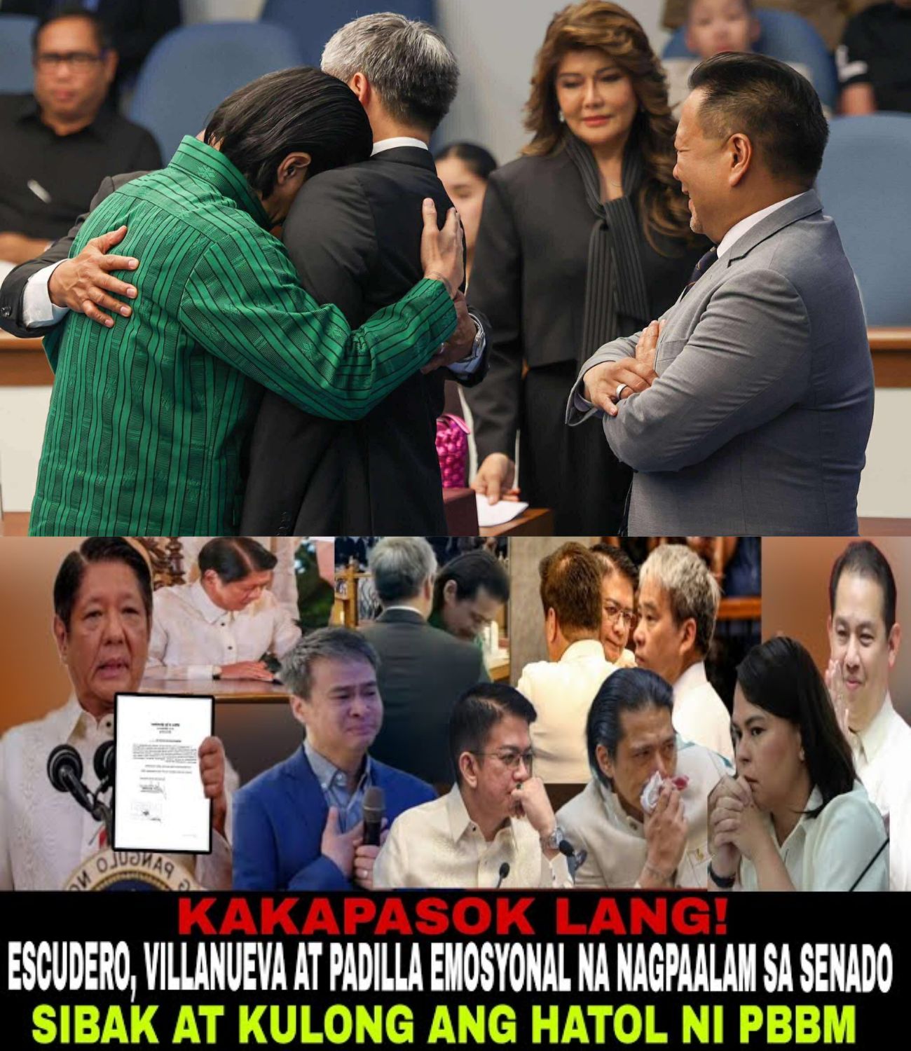 PBBM SHOCKS THE NATION: ESCUDERO, PADILLA, AND VILLANUEVA EJECTED IN ...