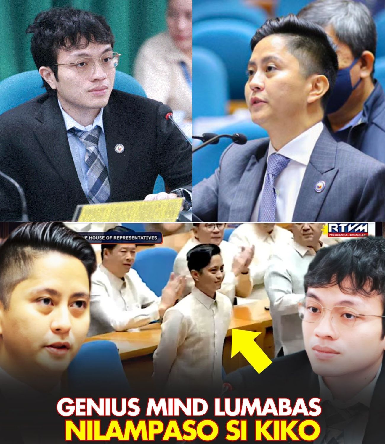 Cong. Kiko Napilitang Magpakumbaba?! Sandro Pinuri Ng Mga Mambabatas ...