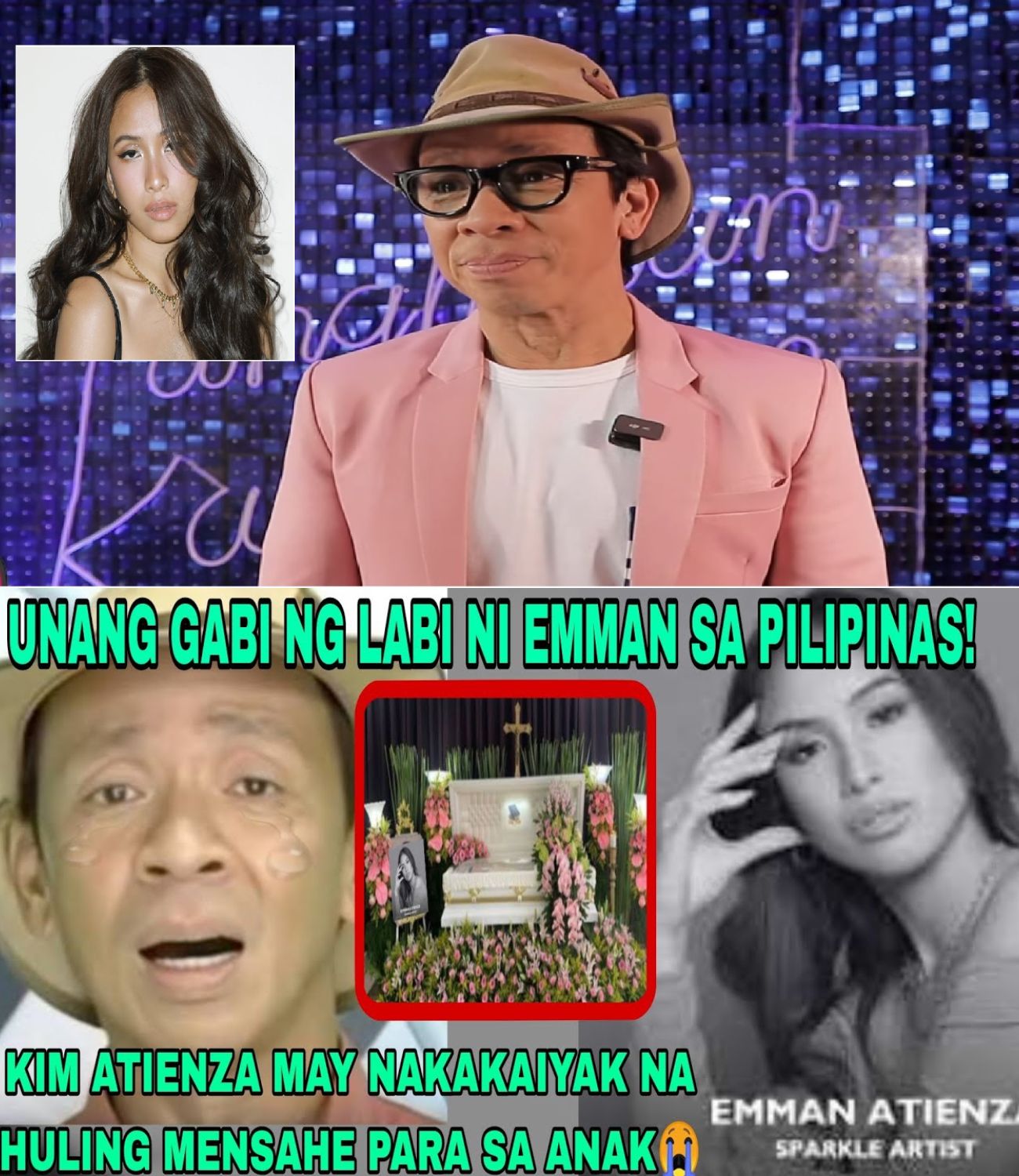 KIM ATIENZA NAPAHAGULGOL HABANG NAGBIBIGAY NG HULING MENSAHE PARA SA ...