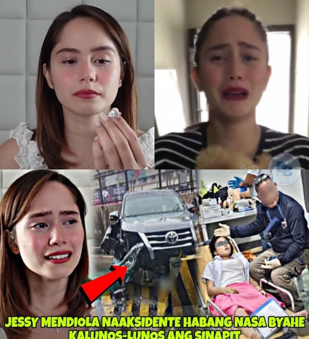 ACTRESS NA SI JESSY MENDIOLA NAAKSIDENTE HABANG NASA BYAHE, KALUNOS ...