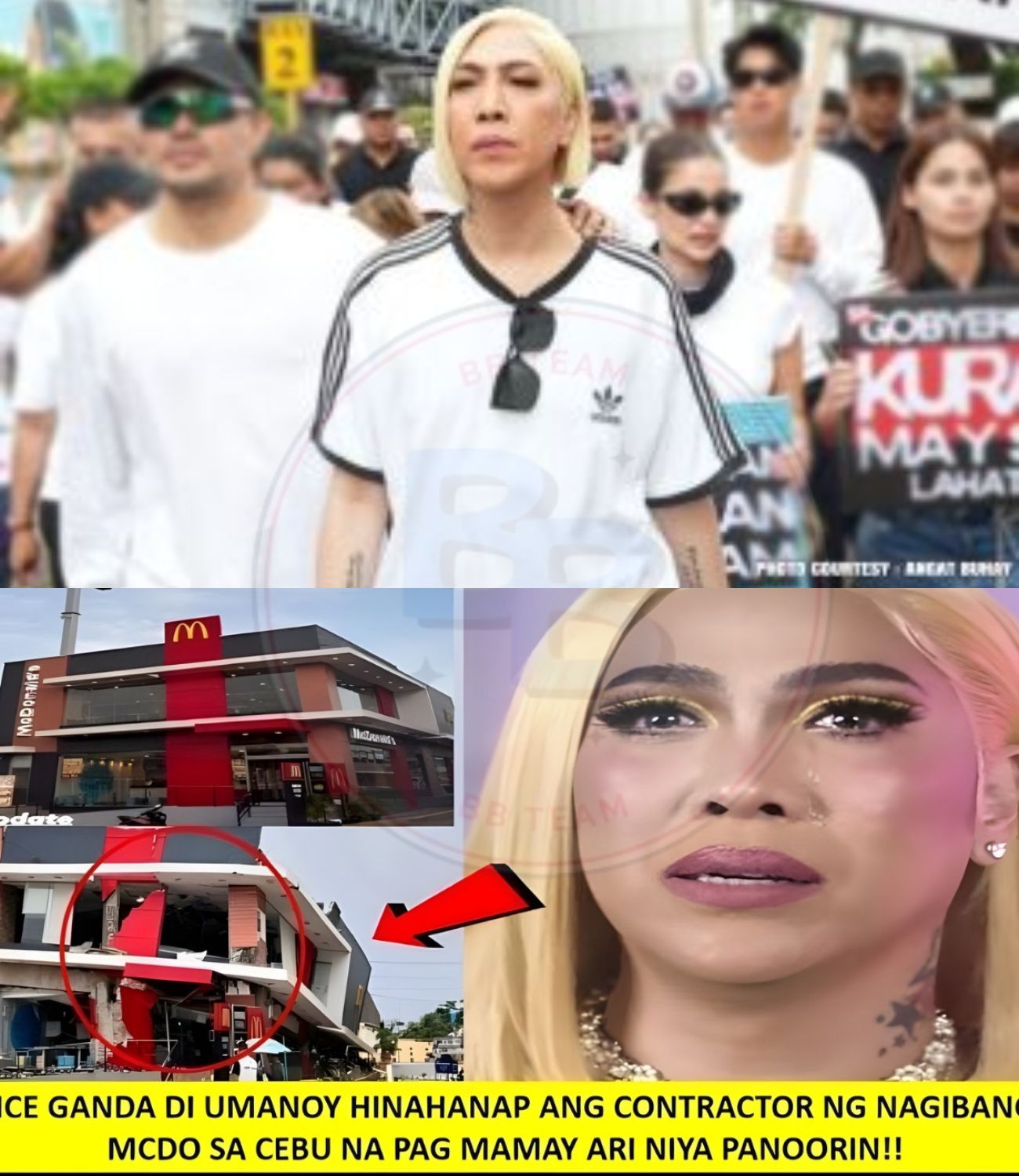 Tears or Tabloid? Vice Ganda Allegedly Loses McDo Control — Contractor ...