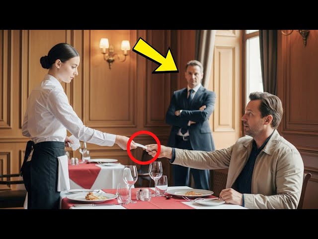 Ein Milliardär ging inkognito essen – die Notiz der Kellnerin ...