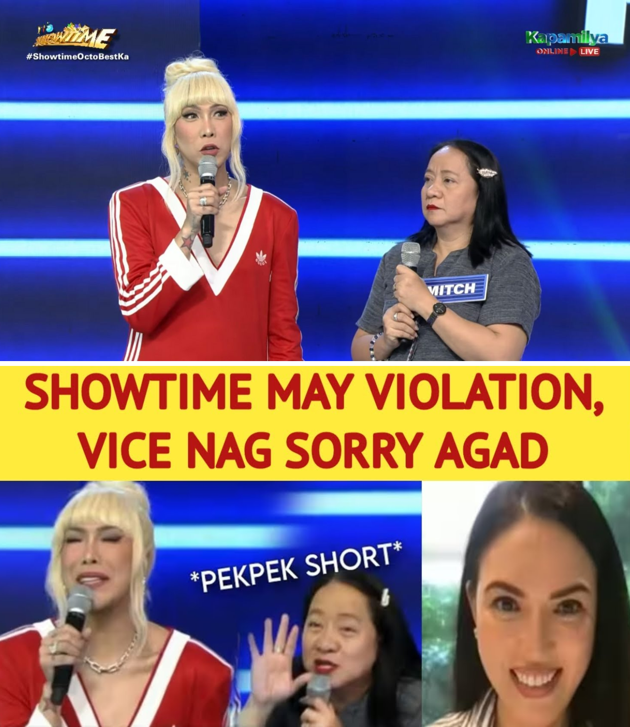 Vice Ganda Forced to Apologize After Shocking Violation by Teacher Mitch on It’s Showtime – Fans ...