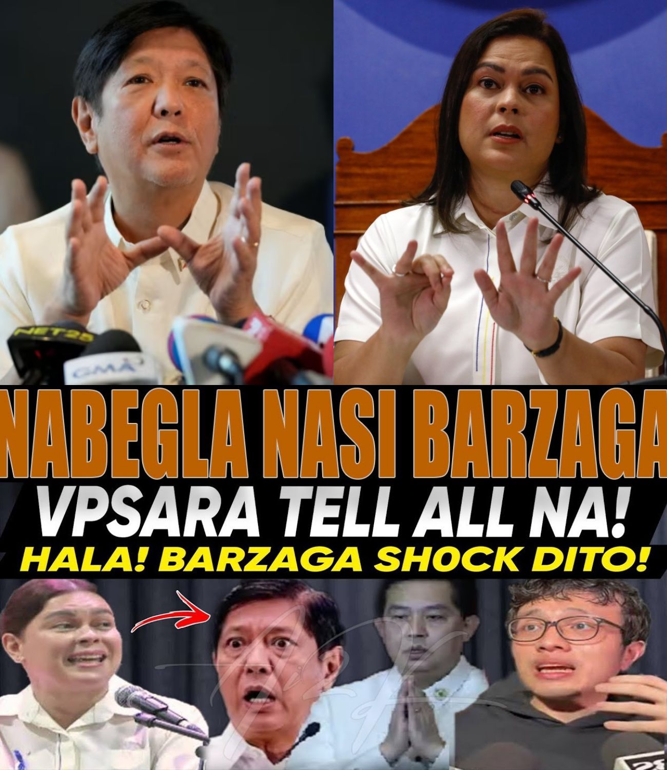 HALA! NAGULANTANG LAHAT! KAPAPASOK LANG! JUST NOW! VPSARA, BUMWELTA NA ...