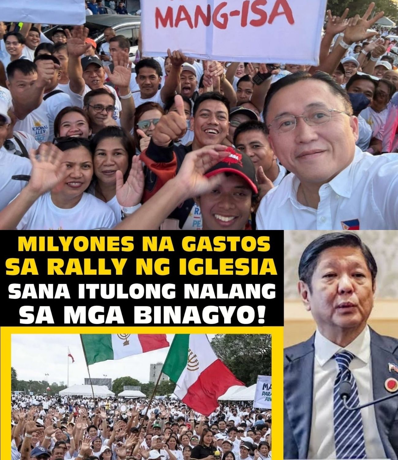 Isang Kwento ng Dalawang Laban: Isang Malawakang Rali ang Nagdulot ng ...