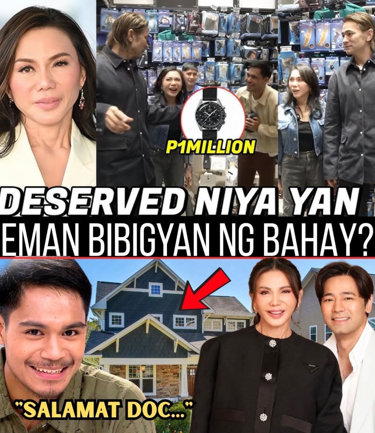 Vicki Belo, Magbibigay ng Bahay kay Eman Pacquiao? May Lihim Ba sa ...