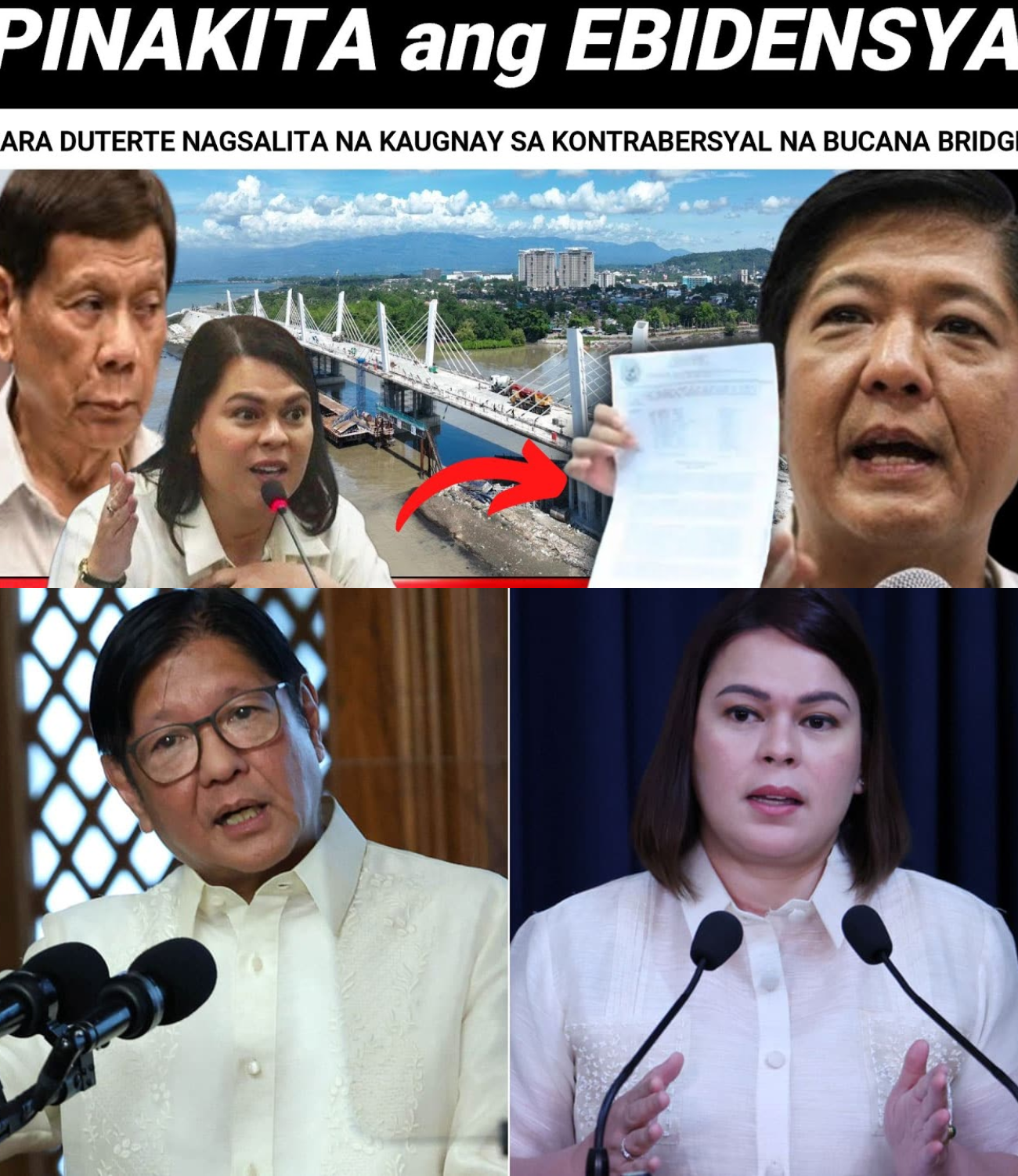 VP Sara Duterte, Binasag ang Katahimikan sa Bucana Bridge Isyu sa Davao ...