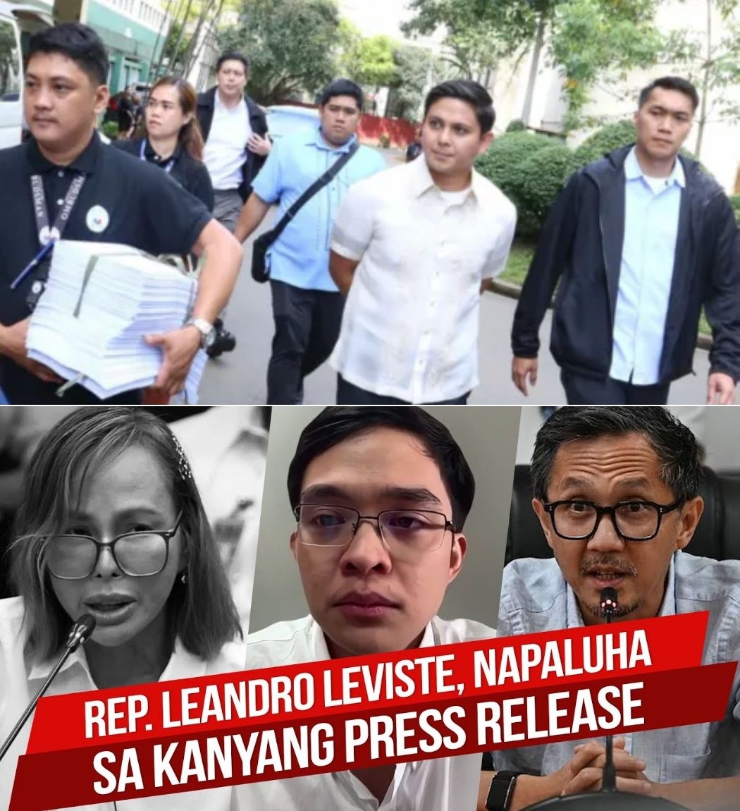 "HINDI KO ITO GUSTO!" Rep. Leandro Leviste, Napaluha sa Press Release ...